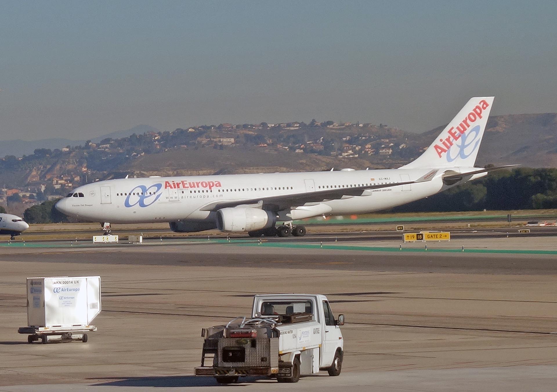 エア・ヨーロッパ Air Europa(IATA:UX/ICAO:AEA) 世界の旅客機図鑑