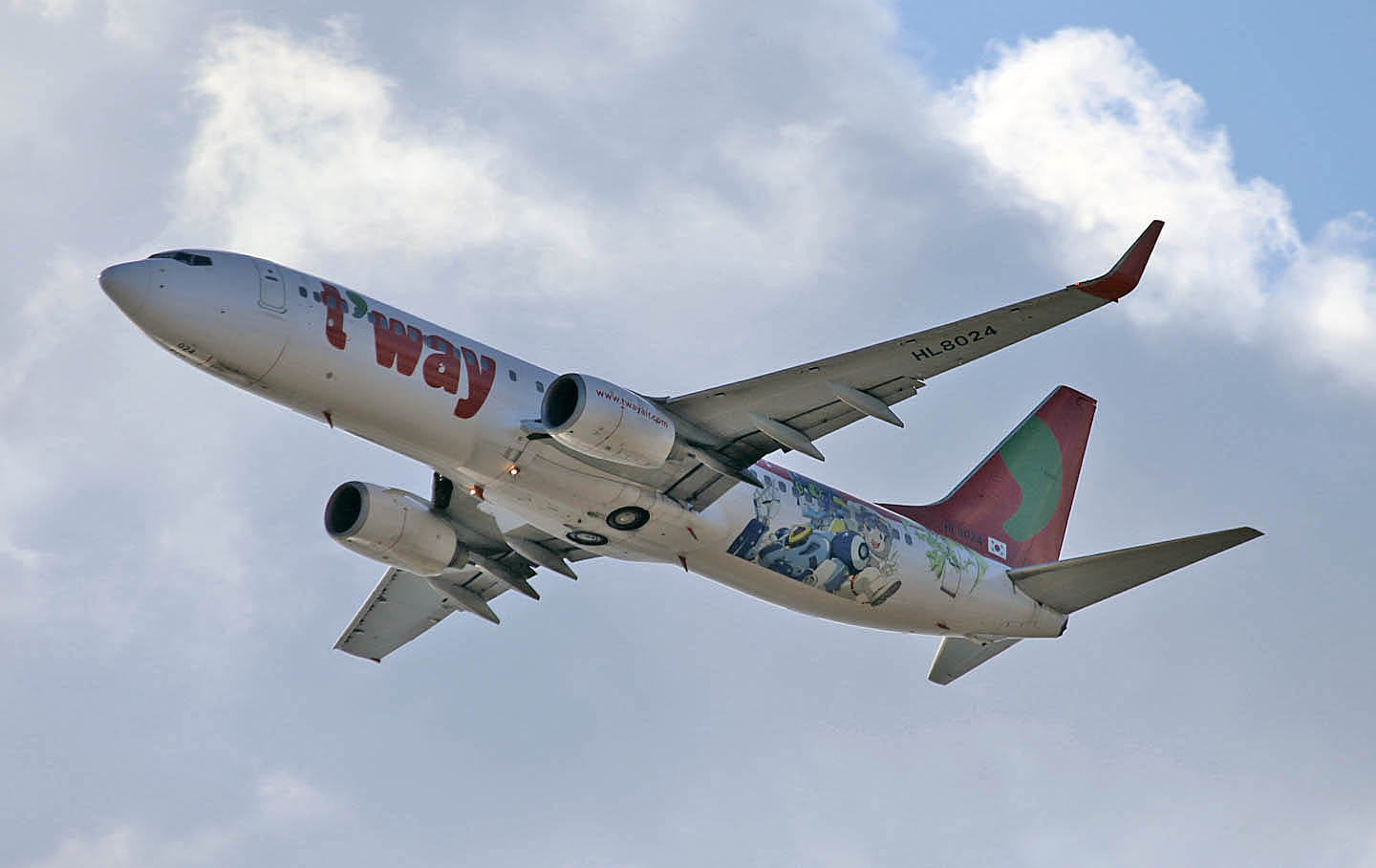 ティーウェイ航空 T'Way Airlines (TW/TWB) 世界の旅客機図鑑