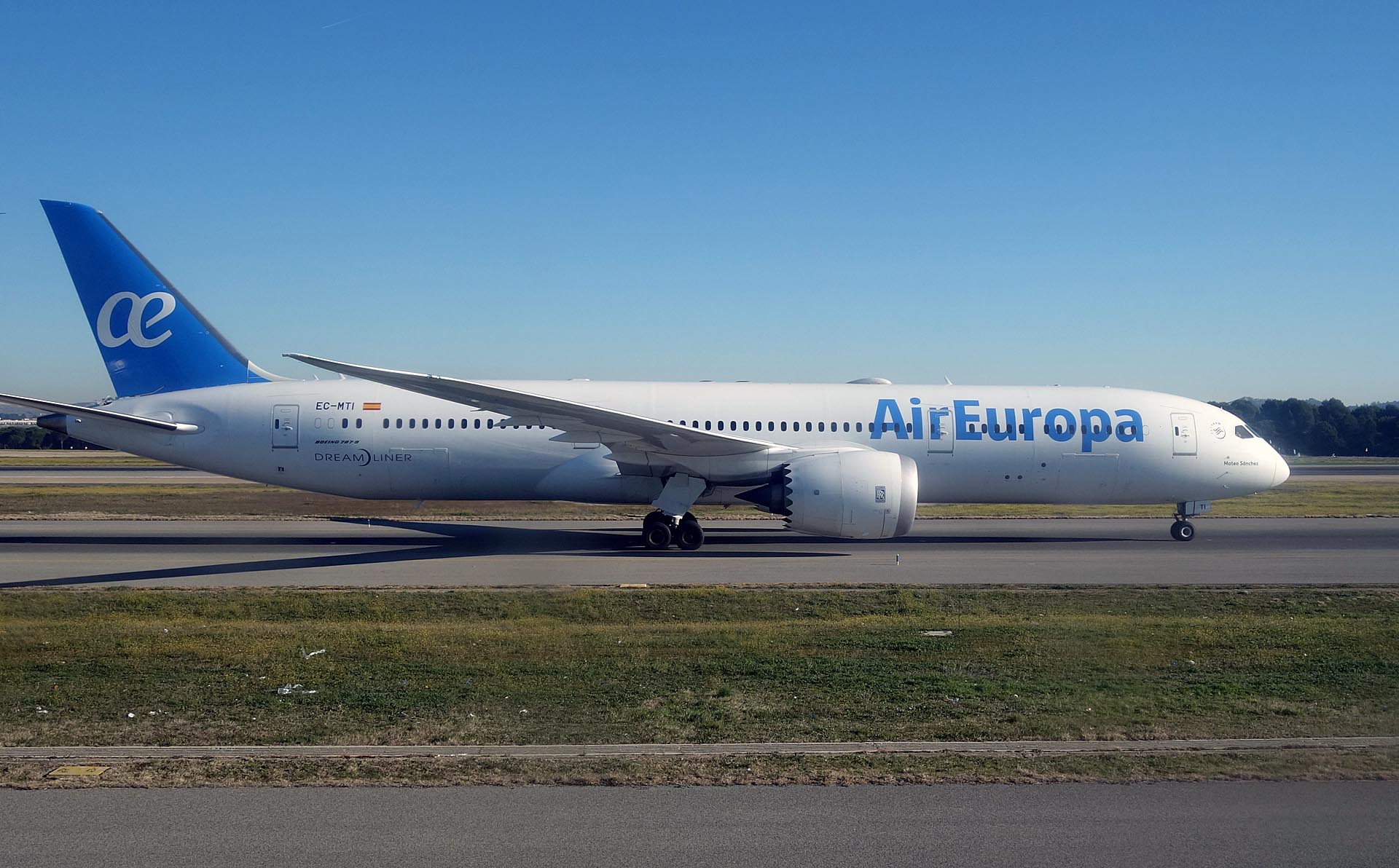 エア・ヨーロッパ Air Europa(IATA:UX/ICAO:AEA) 世界の旅客機図鑑
